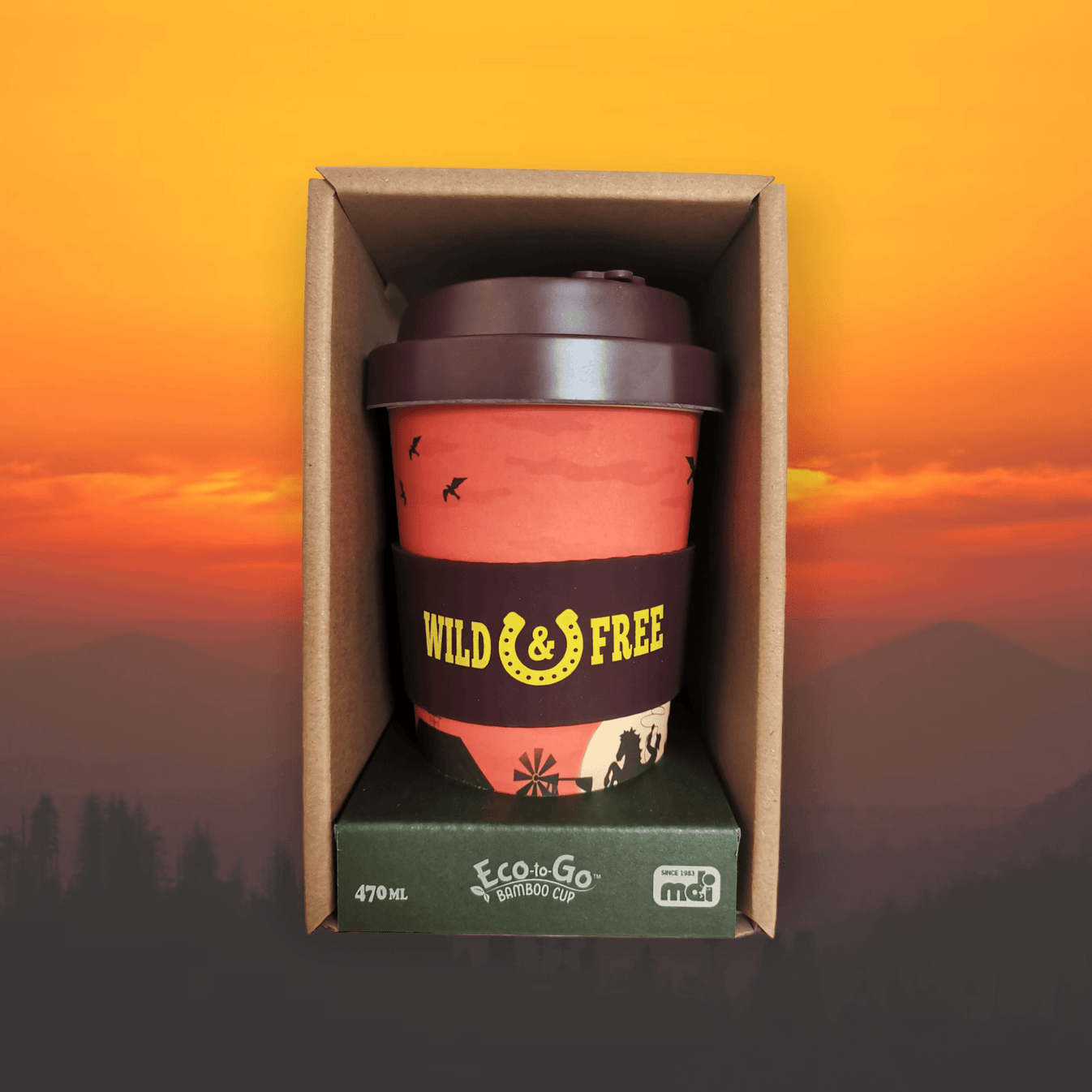 Wild and free, eco-to-go cup. – Sulphur City Soapery